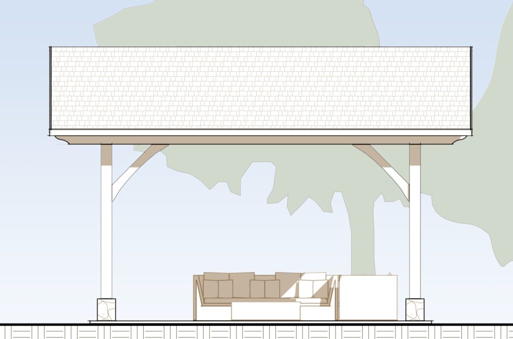 12' x 14' Gazebo – Brooks Post & Beam
