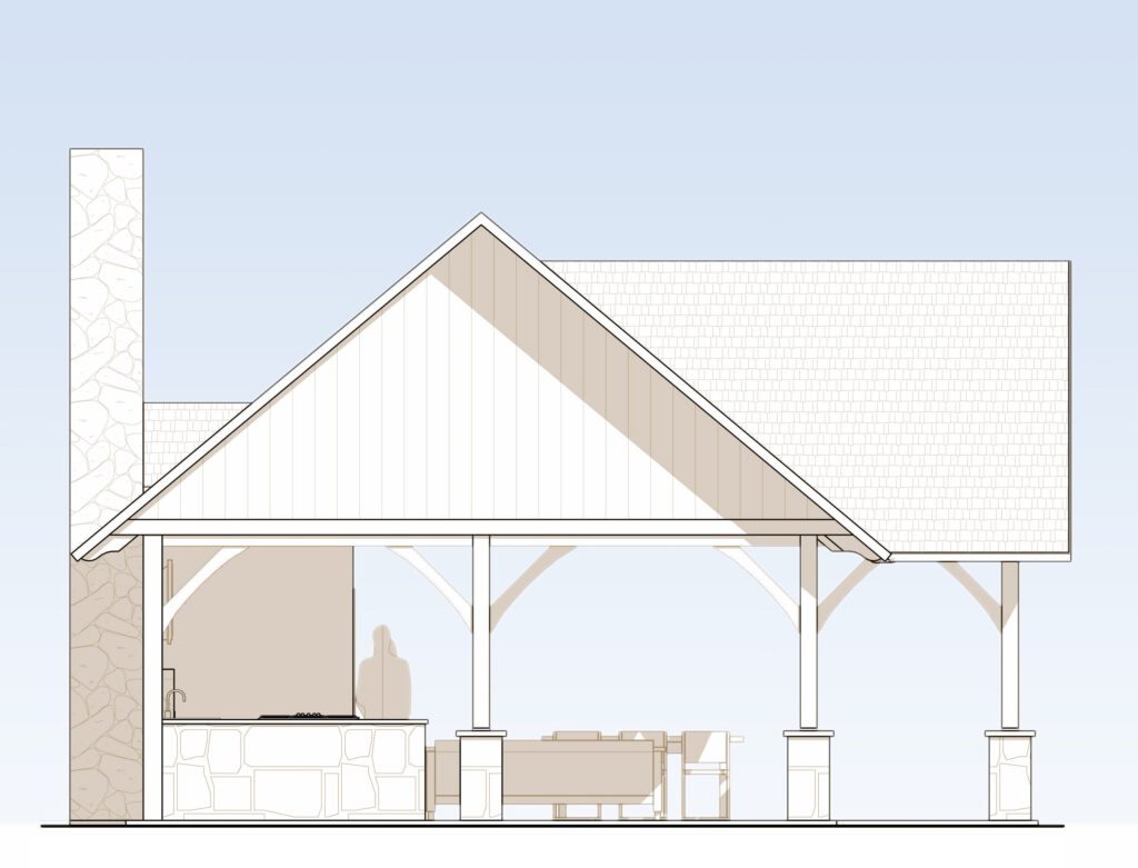 The Grand Poolhouse – Brooks Post & Beam