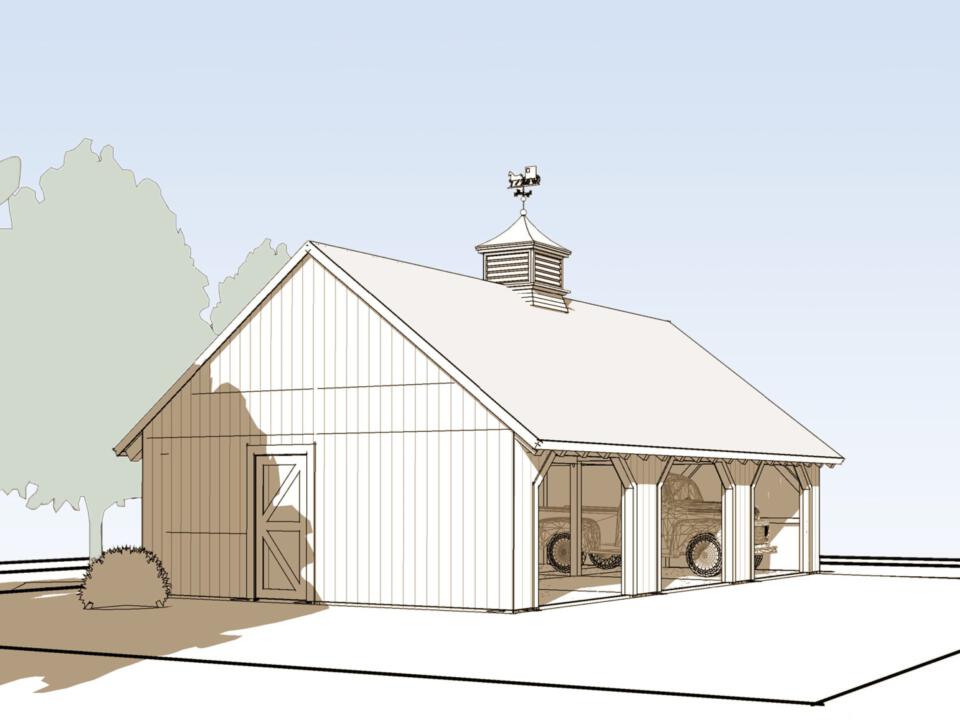 Timber Frame Barn & Garage Kits & Pricing – Brooks Post & Beam