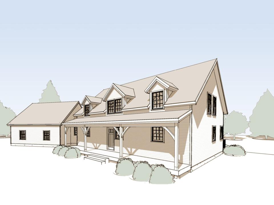 Timber Frame Home Kits & Pricing – Brooks Post & Beam