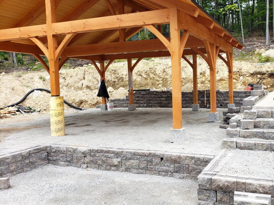 20' x 20' Pavilion – Brooks Post & Beam
