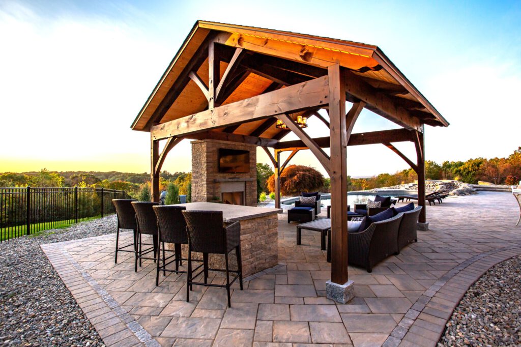 Timber Frame Pavilions – Brooks Post & Beam
