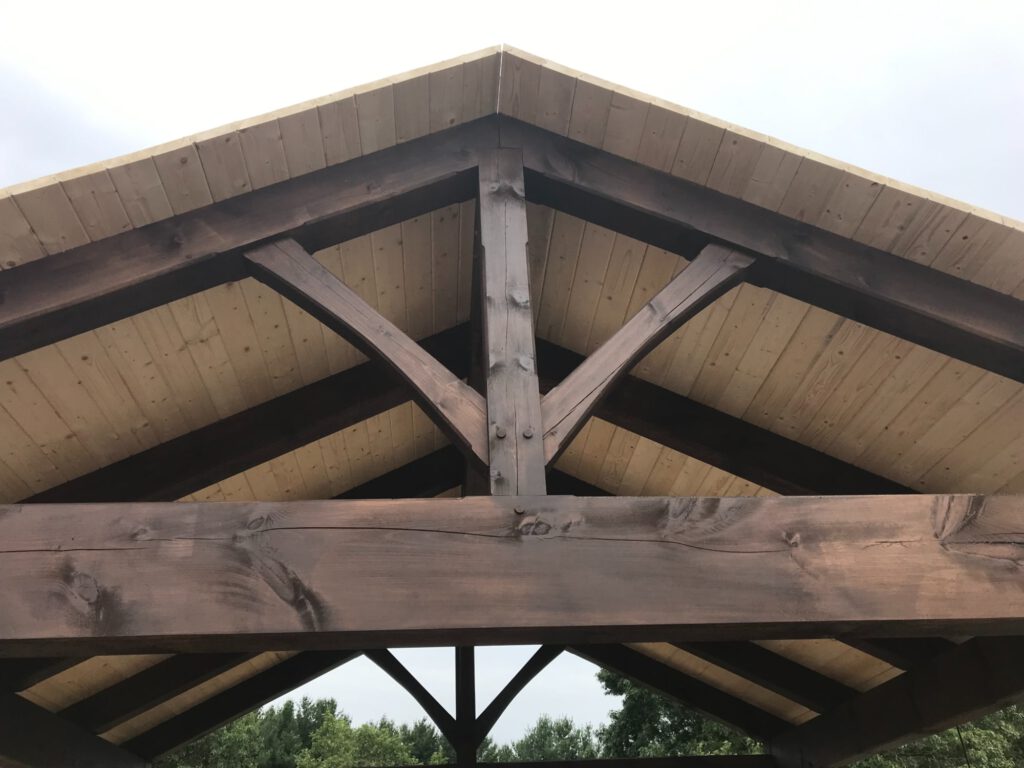 Timber Frame Pavilions – Brooks Post & Beam