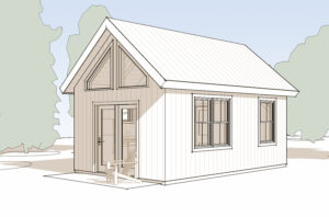 12' x 20' Cabin – Brooks Post & Beam